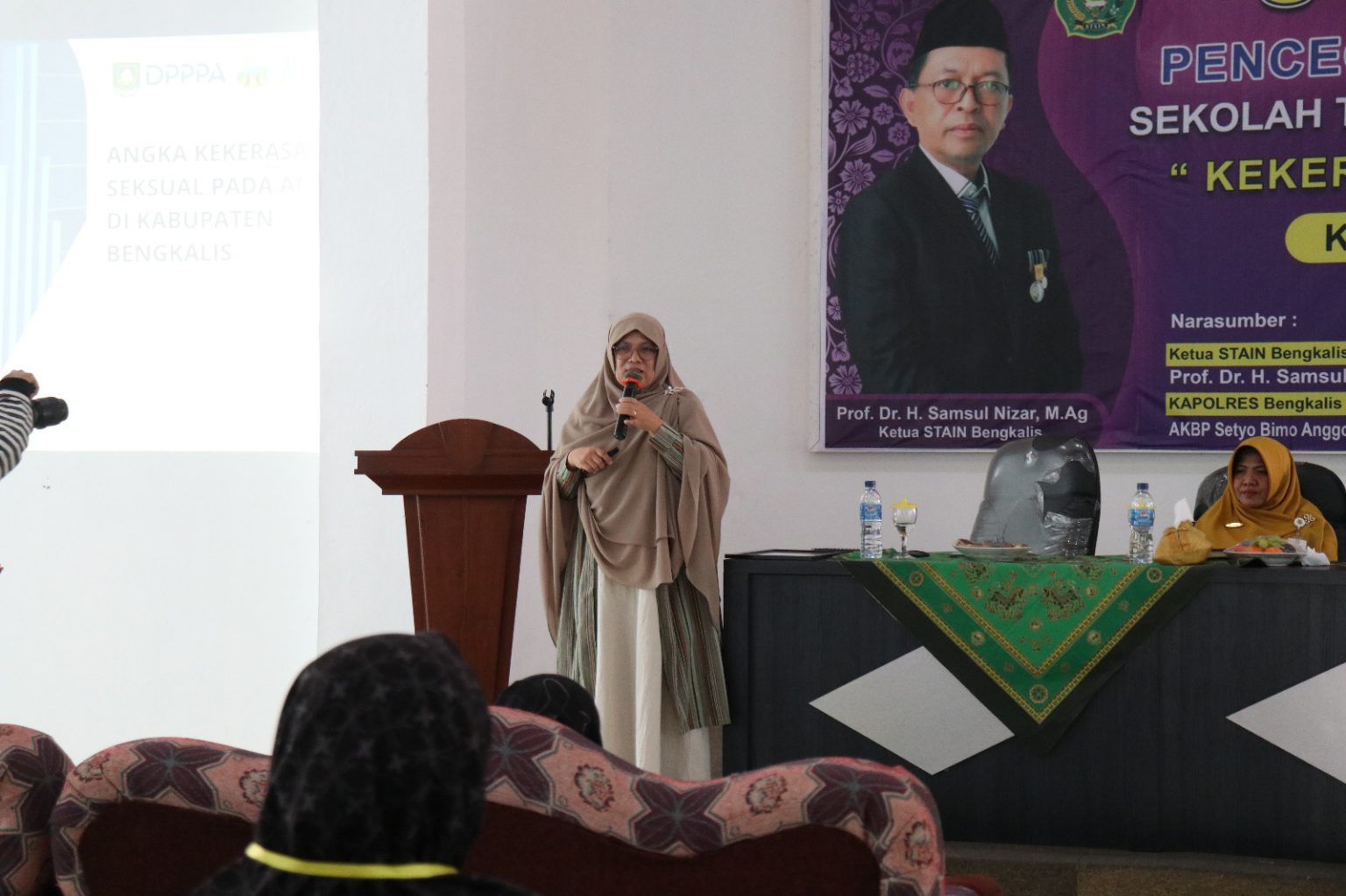 PSGA STAIN Bengkalis Gelar Sosialisasi Pencegahan Kekerasan Seksual; Kenali, Cegah dan Laporkan ...