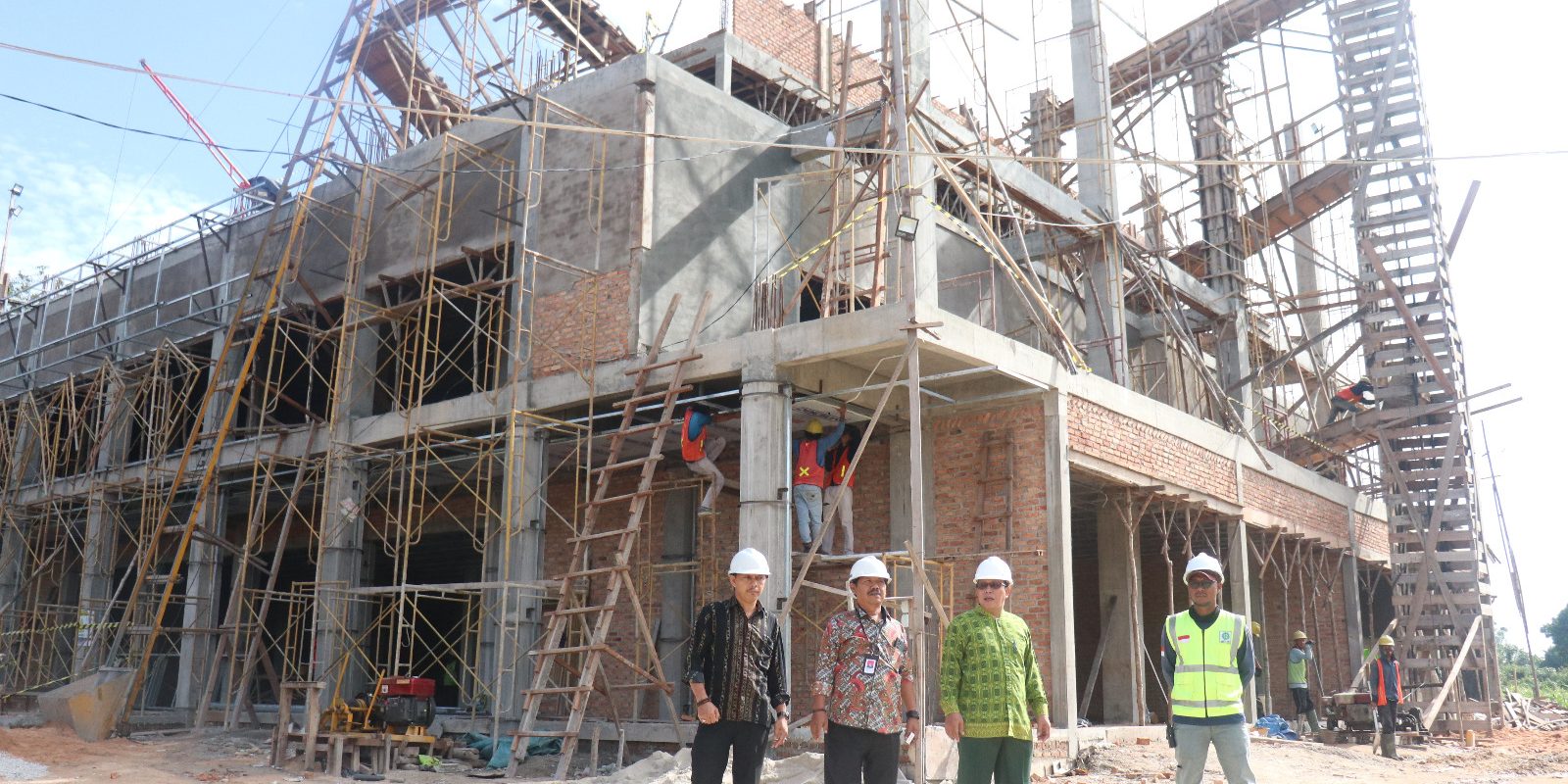 Ketua STAIN Bengkalis Tinjau Progres Pembangunan Gedung SBSN 2024 – IAIN Datuk Laksemana ...