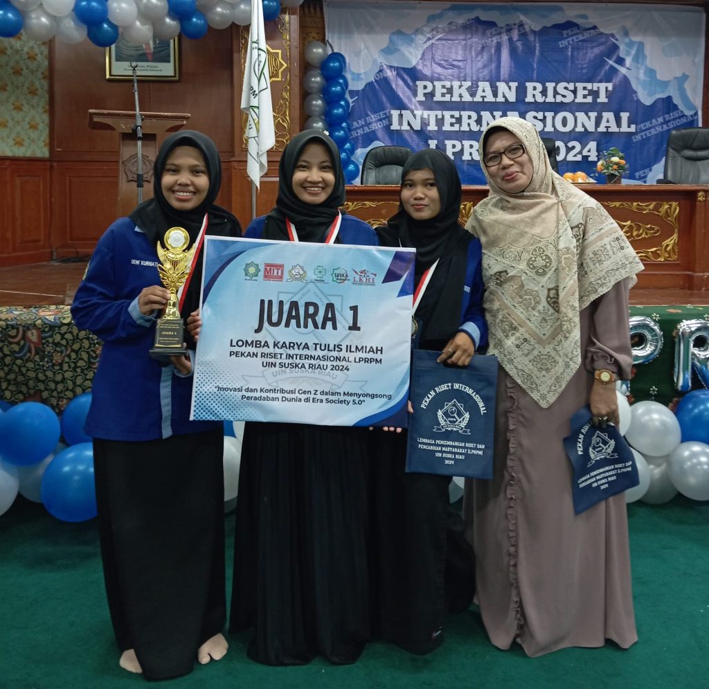 Tahniah! Karya Tulis Mahasiswa STAIN Bengkalis Berhasil Raih Juara 1 pada LKTI Pekan Riset ...