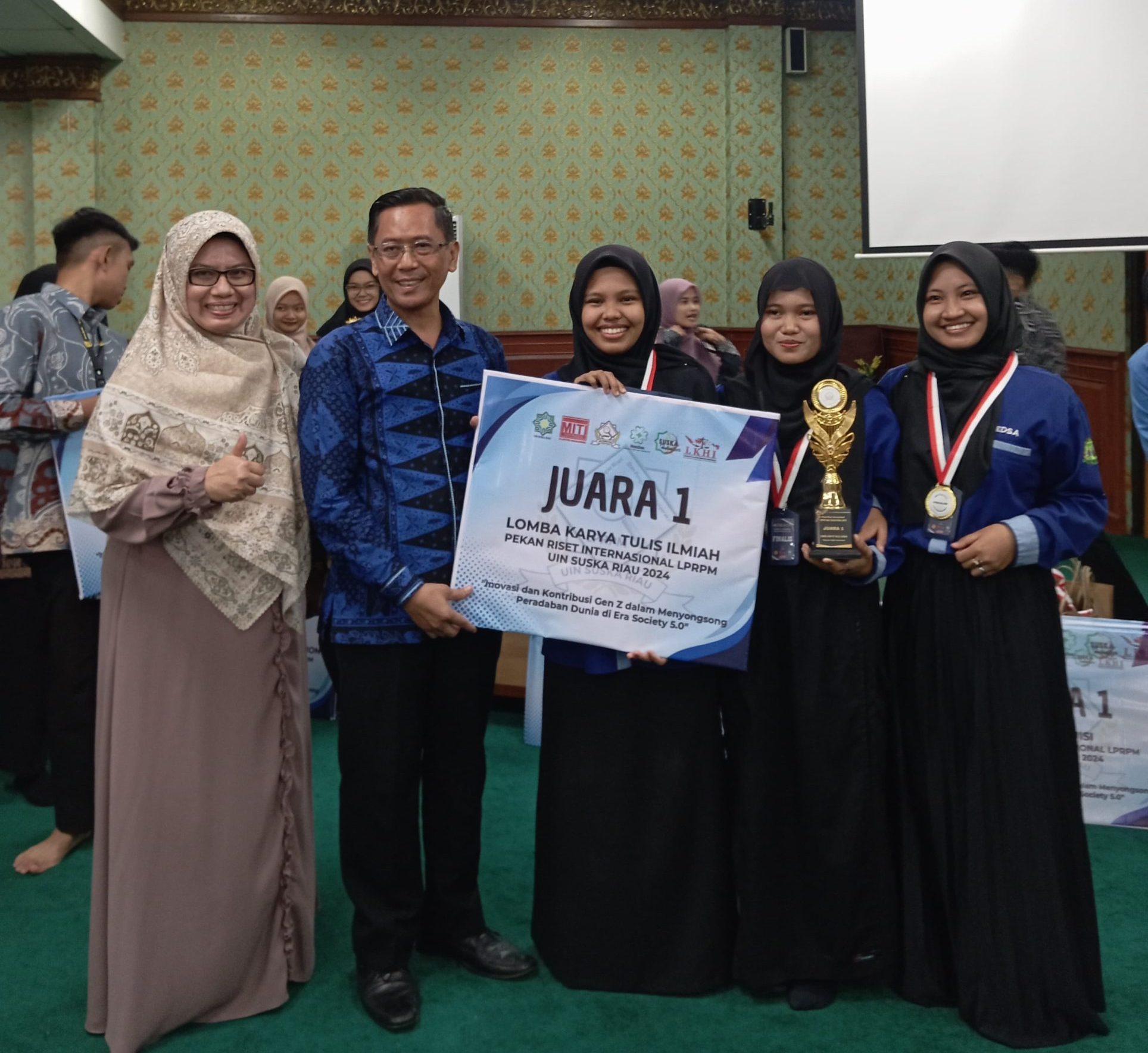 Tahniah! Karya Tulis Mahasiswa STAIN Bengkalis Berhasil Raih Juara 1 pada LKTI Pekan Riset ...