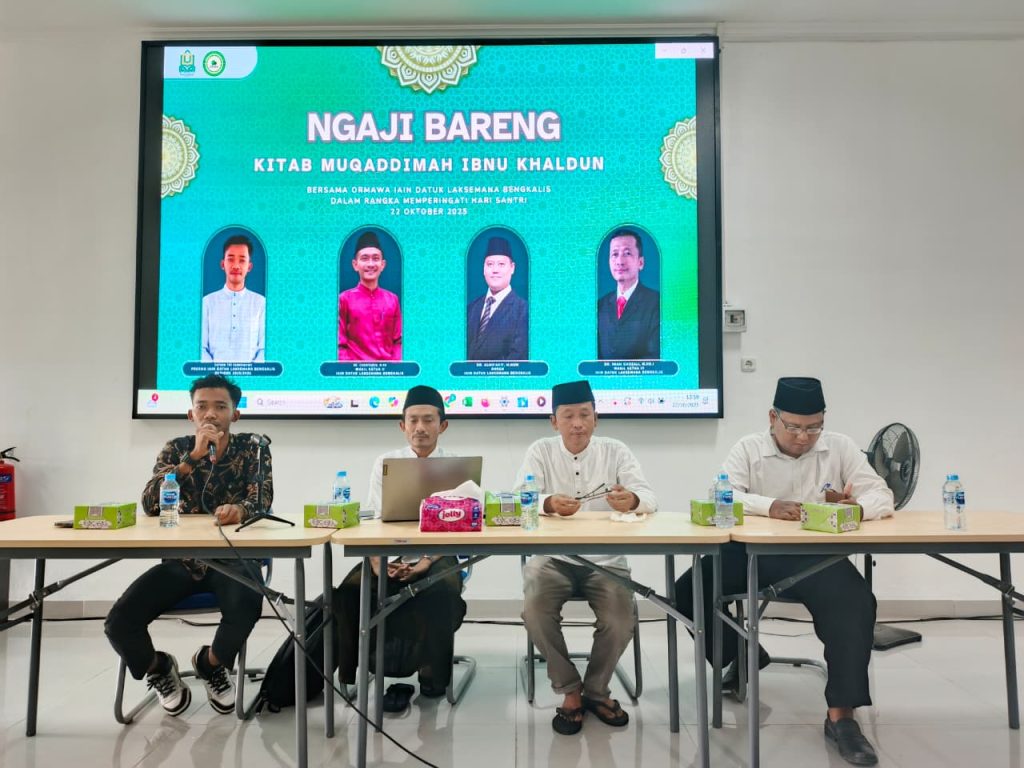 DEMA IAIN Datuk Laksemana Bengkalis Gelar Ngaji Bareng Kitab Muqaddimah ...
